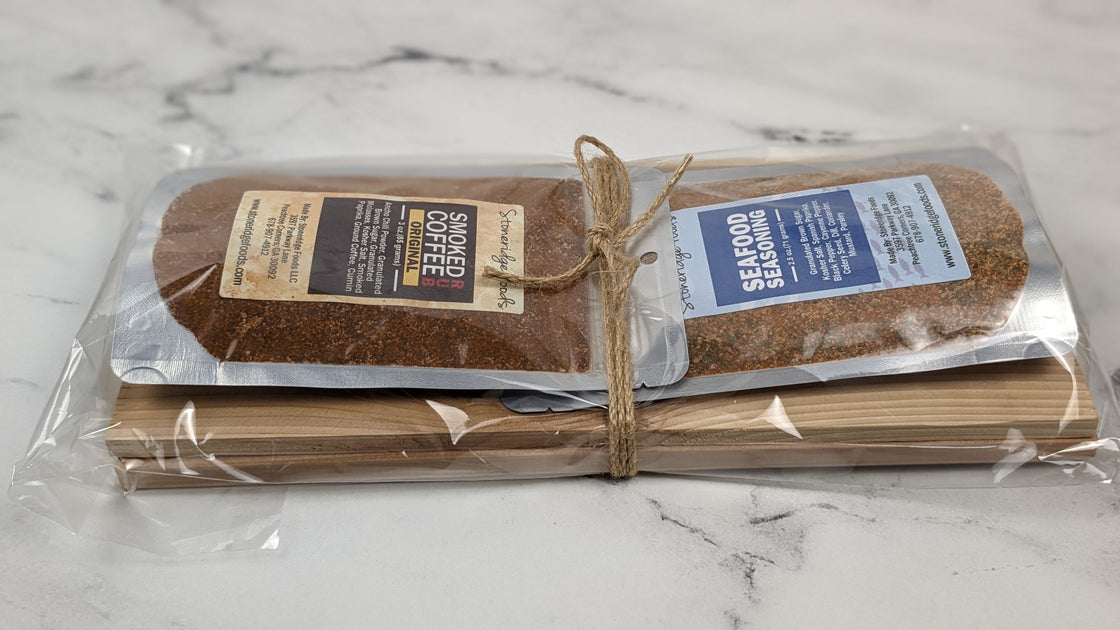 Grilling Plank & Seasoning Set – Stoneridge Foods